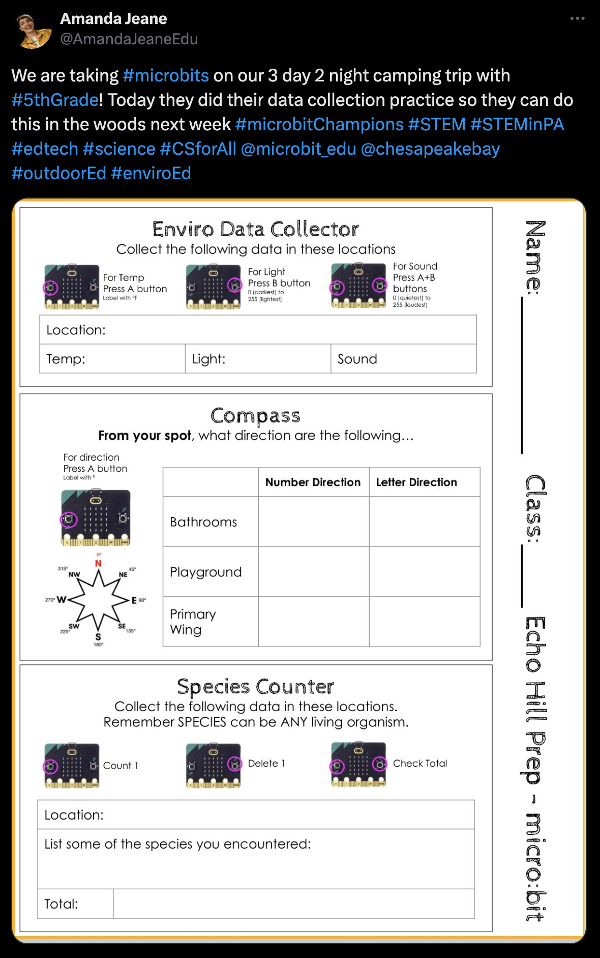 Code Your Way Outdoors: Micro:bit Compass Adventures | CodeJoy